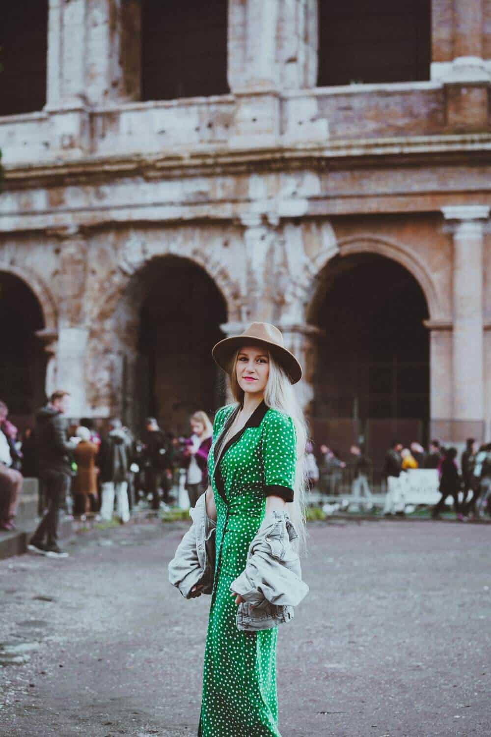 The Perfect Dress to Wear to Rome in November | Avenly Lane